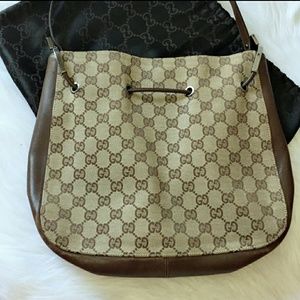 Gucci | Bags | Authentic Gucci Drawstring Handbag | Poshmark